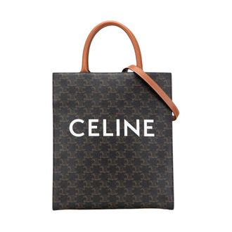 Celine Sac cabas vertical Pre-owned - Femme - Pre-owned - Brun - Taille: ONE Size