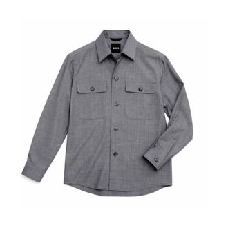 HUGO BOSS P Carper OS WG 262 Overshirt - - Shirts - Herren - Grau - M