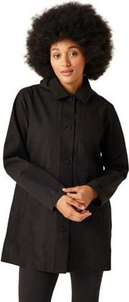 Regatta Womens Oakbay Mac Jacket, Manteau long Oakbay Mac pour femme de Femme, Black