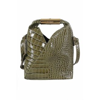Maison Margiela Japanese Crossbody Small - Femme - Sacs - Vert - Taille: ONE Size