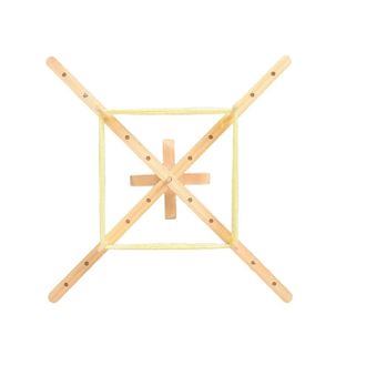 Generic Holz Swift Garn Faden Faser Schnur Wolle Wickler Halter Hand Stricken Handwerk Werkzeuge for Patchwork DIY Zubeh&ouml;r