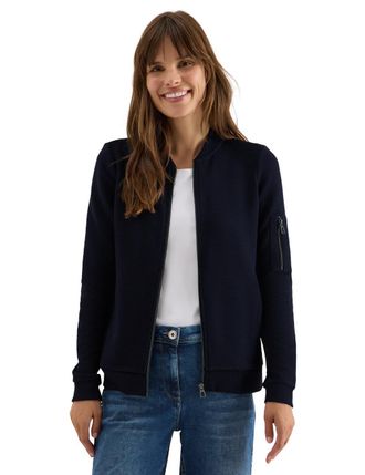 Cecil Damen 3227762 Ottoman Blouson, urban Dark Blue, XXL