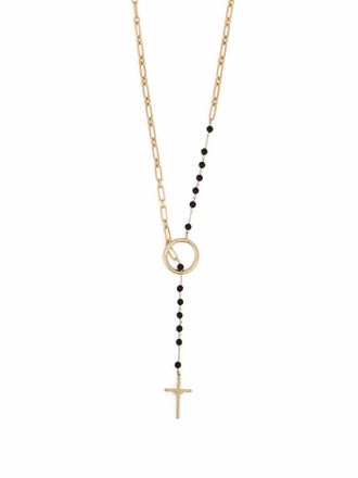 Dolce & Gabbana collier à pendentif croix - Or
