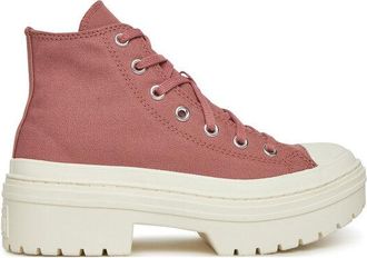 Converse Sneakers aus Stoff Chuck Taylor All Star Lugged Heel Platform A10618C Rosa