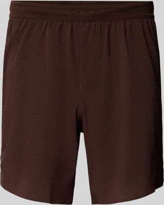 Salomon Shorts mit elastischem Logo-Bund Modell SENSE AERO