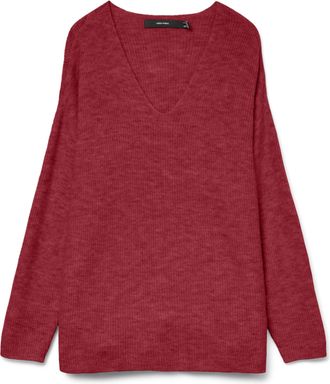 Vero Moda Vmcrewlefile Ls V-Neck Blouse Noos