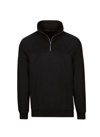 Trigema Sweatshirt TRIGEMA Sweatshirt mit Rei&szlig;verschluss