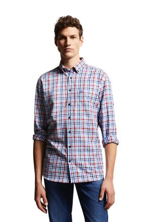 Bugatti Herren Freizeithemd 1:1 Arm