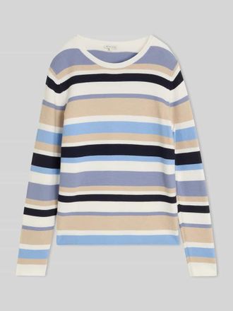 Tom Tailor Regular Fit Pullover mit gerippten Abschl&uuml;ssen