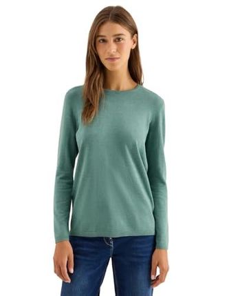 Cecil 3015619 Pull Basique, Jewel Green Melange, S Femme