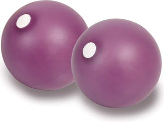 Togu Toning Ball 2er Set Amethyst Pilates Yoga Bewegung Fitness Durchmesser 10cm, 0,5 kg