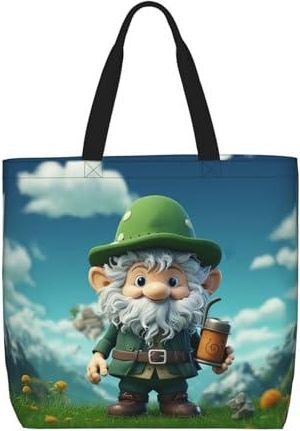 Generic Gnome Sac Courses Pliable Sacs Grand Sac Cabas Pour Gym Universit&eacute; Plage