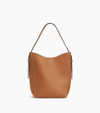 Le Tanneur Sac hobo moyen mod&egrave;le C&eacute;leste en cuir lisse