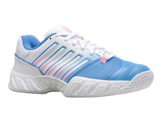 K-Swiss Damen Bigshot Light 4 Tennisschuh, Silver Lake Blue/White/Orchid Pink, 39 EU