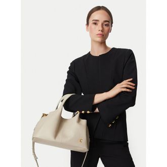 Coccinelle Handtasche Coccinelle VOF Coccinellenell E1 VOF 18 01 01 Hellbeige