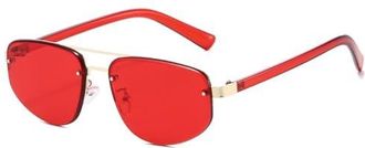 Generic Lunettes De Soleil Dext&eacute;rieur For Hommes Et Femmes, For La Conduite, Les Trajets Domicile-travail Vacances(Red)