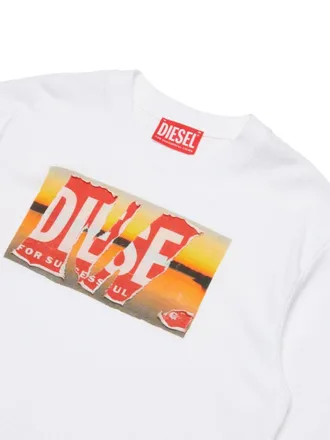 Diesel Cotton T-Shirt - White