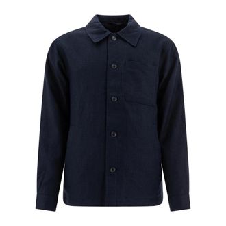 Nn.07 Casual Hemdjacke - - Shirts - Herren - Blau - S