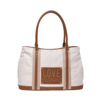 Love Moschino Femme, Sacs, Beige, Taille: ONE Size Shopper Tote