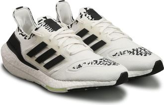 adidas Herren Ultraboost 22 Sneaker, Non-Dyed/core Black/Almost Lime, 36 EU