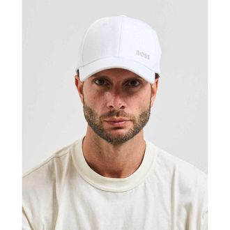BOSS Casquette Logo Bold homme blanc