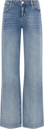 L'agence Femme, Jeans, Bleu, Taille: W25 Joanne Low-Rise Wide-Leg Jean