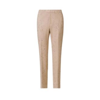 Fabiana Filippi Femme, Pantalons, Beige, Taille: 36 FR Pantalon Tailleur