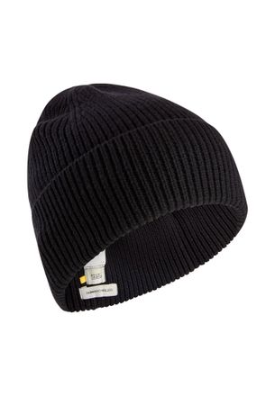Camel Active Herren Beanie aus einem Baumwoll-Kaschmir Mix Schwarz, Menswear-OS