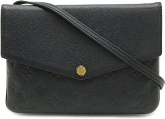 Louis Vuitton Sac bandouli&egrave;re Pre-owned Monogram Empreinte - Femme - Pre-owned - Noir - Taille: ONE Size