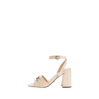 Guess Femme, Chaussures, Blanc, Taille: 39 EU &Eacute;l&eacute;gantes Sandales &agrave; Talons Hauts Ivoire
