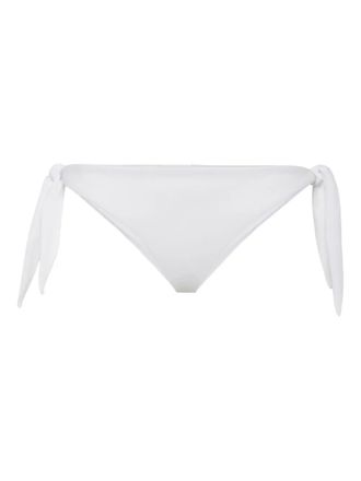 Brunello Cucinelli Bikinihöschen mit Schleifenverschluss - Weiß
