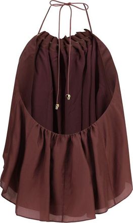 Zimmermann Aster Tank Top - Bordeaux