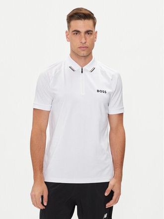 HUGO BOSS Poloshirt Philix MB 3 350519863 Weiß Slim Fit