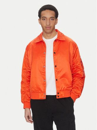 Alpha Industries Alpha Industries Bomberjacke Coach Logo 156145 Orange Regular Fit