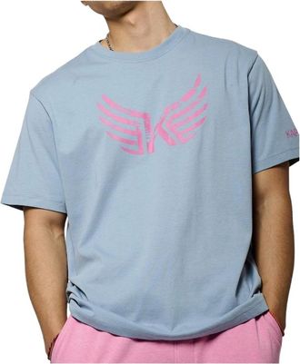 Kaporal Homme, Tops, Bleu, Taille: XL T-Shirt Col Rond