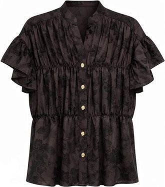 2-Biz Femme, Blouses et Chemises, Brun, Taille: 42 FR Chemises