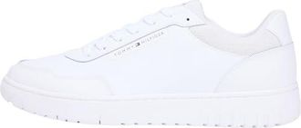 Tommy Hilfiger TH Basket Core Lite LTH FM0FM05713 Low Top, Blanc (Blanc), 41, White, 41 EU