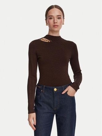 Guess Pullover G6YR07 Z1060 Braun Slim Fit