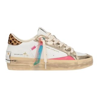 Crime London Leather Sneakers - - Shoes - Damen - Wei&szlig; - 37 EU