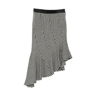The Attico Midi-Rock mit asymmetrischem Saum und Fransen - - Skirts - Damen - Mehrfarbig - M