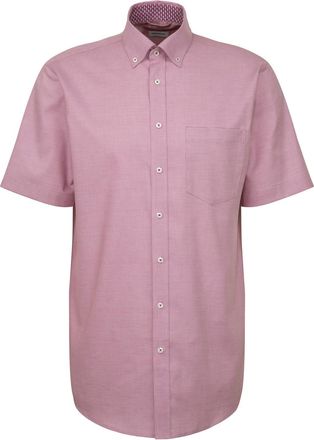 Seidensticker Herren Business Hemd Regular 1/2 Button-Down-Kragen Bügelfrei 100% Baumwolle