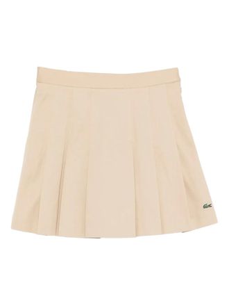 Lacoste Minirock mit Falten - Nude