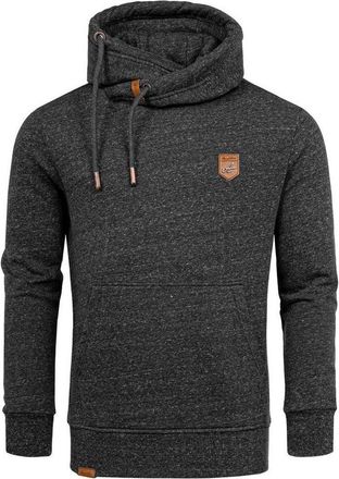 Amaci & Sons Kapuzenpullover HENDERSON Kapuzenpullover Herren Basic Kontrast Sweatjacke Pullover Hoodie Sweatshirt