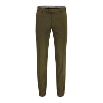 Meyer Gr&uuml;ne Baumwoll Chino Hose - - Trousers - Herren - Gr&uuml;n - W31