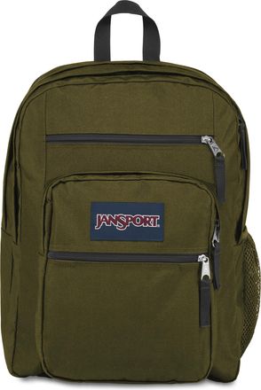 Jansport BIG STUDENT Großer Rucksack, 15 inch -Laptopfach, Army Green (Grün)