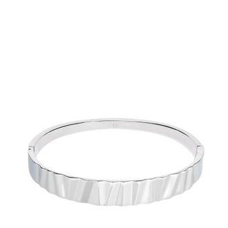 Coeur de Lion Armband - Armreif Classic Wave - Gr. 19 - in Silber - f&uuml;r Damen