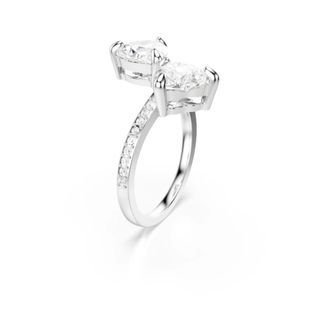 Swarovski Mesmera Attract Open Ring - Femme - Accessoires - Gris - Taille: 60 MM
