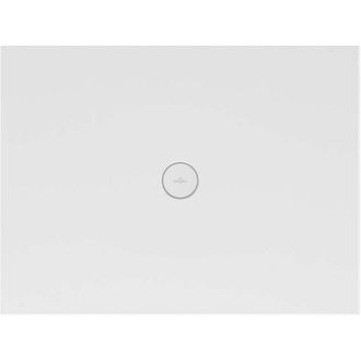 Villeroy & Boch Subway Infinity - Duschwanne, 80x100 cm, Anti-slip, Alpinwei&szlig; 6229J301