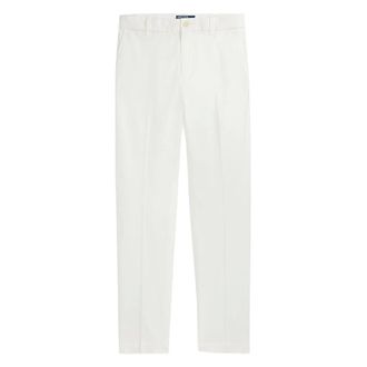 Polo Ralph Lauren Femme, Pantalons, Blanc, Taille: 46 FR Pantalon &Eacute;l&eacute;gant