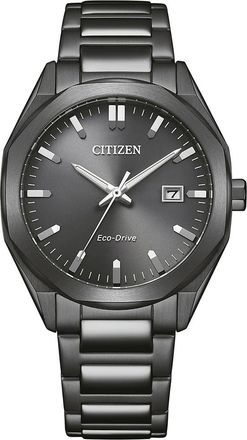 Citizen Eco-Drive Edelstahl Grau, 38mm, Analog-Quartzkaliber E111 Herrenuhr BM7625-80H